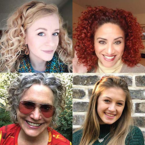 Zazzy Bandz Sunglasses Headband (Made in USA): Curly Thick Hair Headband - Medium & Large Size Glasses Headbands - The Viral Headband (Combo: Original + Relaxed, Espresso)