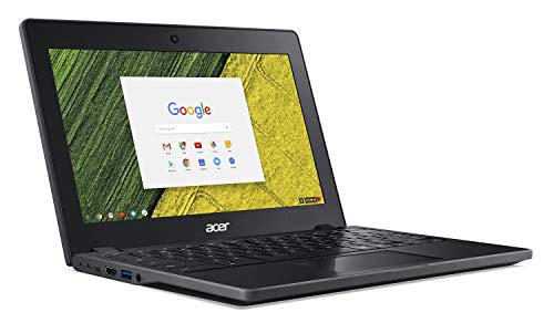 Acer Chromebook 11 C771-C4TM, Intel Celeron 3855U, 11.6" HD IPS Display, 4GB LPDDR3, 32GB eMMC, 802.11ac WiFi, Spill Resistant Keyboard, Military Grade Durability, Google Chrome,Black