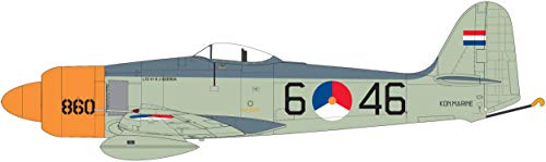 Airfix Hawker Sea Fury FB.11 'Export Edition' 1:48 Military Aircraft Plastic Model Kit A06106