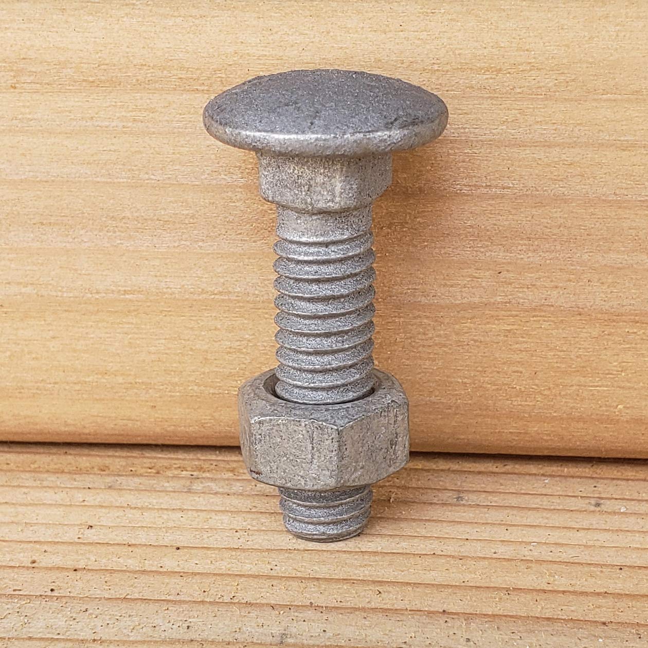 5/16 x 1-1/4" Long Carriage Bolt Set w/Hex Nut for Chain Link Fence Accessories