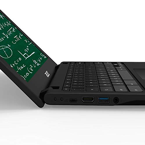 Acer Chromebook 11 C771-C4TM, Intel Celeron 3855U, 11.6" HD IPS Display, 4GB LPDDR3, 32GB eMMC, 802.11ac WiFi, Spill Resistant Keyboard, Military Grade Durability, Google Chrome,Black
