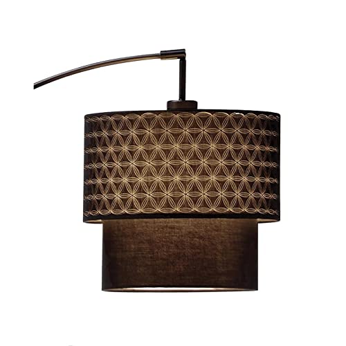 Adesso 3029-01 Gala Arc Lamp, Black