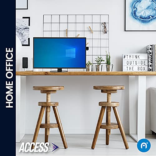 AZULLE Access4 Pro Zoom Mini PC Stick 4GB/64GB with Lynk Remote – Business & Home Video Powerful Portable Computer with Ethernet Port- Gemini Lake J4125 Processor