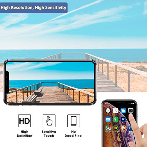 Yodoit for iPhone XR Screen Replacement Kit COF Full HD LCD Display 3D Touch Digitizer Frame with Repair Tool for Model A1984, A2105, A2106, A2107 Black 6.1 inch