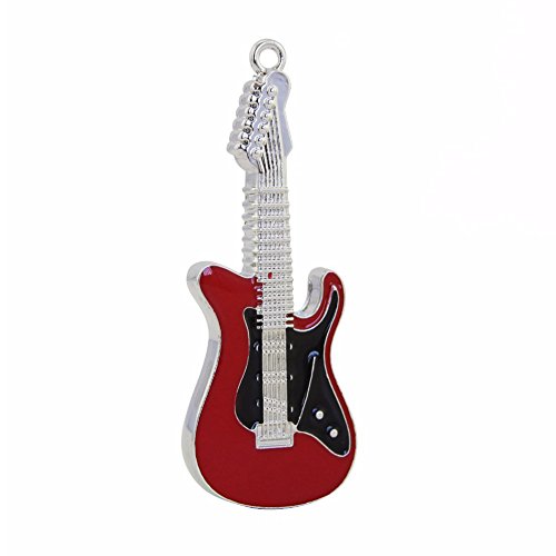 32GB USB 2.0 Flash Drive Metal Music Guitar Shaped Pen Drive Memory Stick Thumb Drive