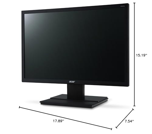Acer V206WQL b 19.5" HD (1440 x 900) IPS 16:10 Aspect Ratio Monitor (VGA port)