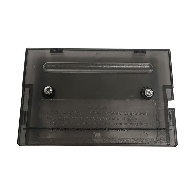 10/pcs Replacement Game Card Shell for Sega Game Cartridge Cover Plastic Case Black Through Shell