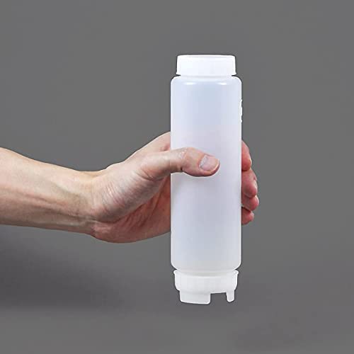 6 PCS 16 OZ Squeeze Plastic Bottles For Edible And Inedible Liquids: Mayonnaise, Mustard, Ketchup, Shampoo, Conditioner, Body Wash β Squeeze Bottles β Reusable Squeezing Bottles