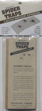 12 TredNot Spider Traps/Sticky Insect Glue Board