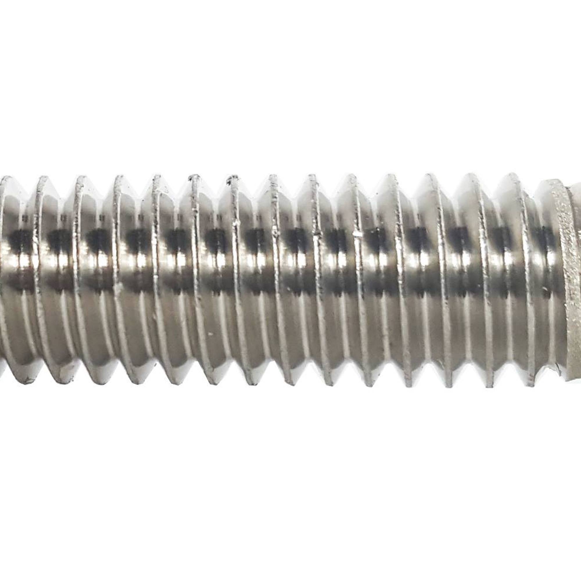 5/16-18 x 1-1/4" Hex Head Cap Screw Bolts, External Hex Drive, Stainless Steel 18-8, Full Thread, Bright Finish, Flat Point, Quantity 25 by Fastenere