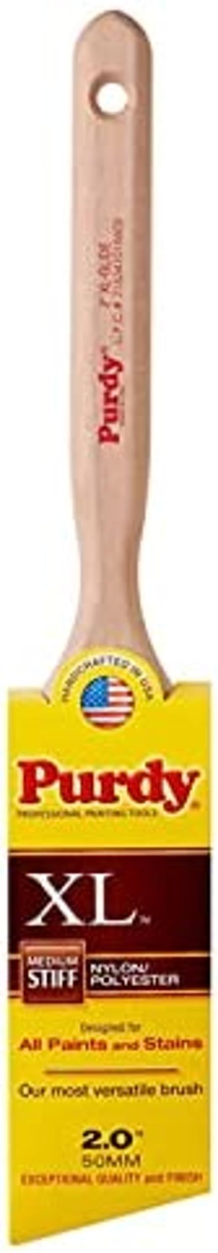 2" Purdy 144152320 XL Glide Angled Sash Paint Brush, Tynex Orel