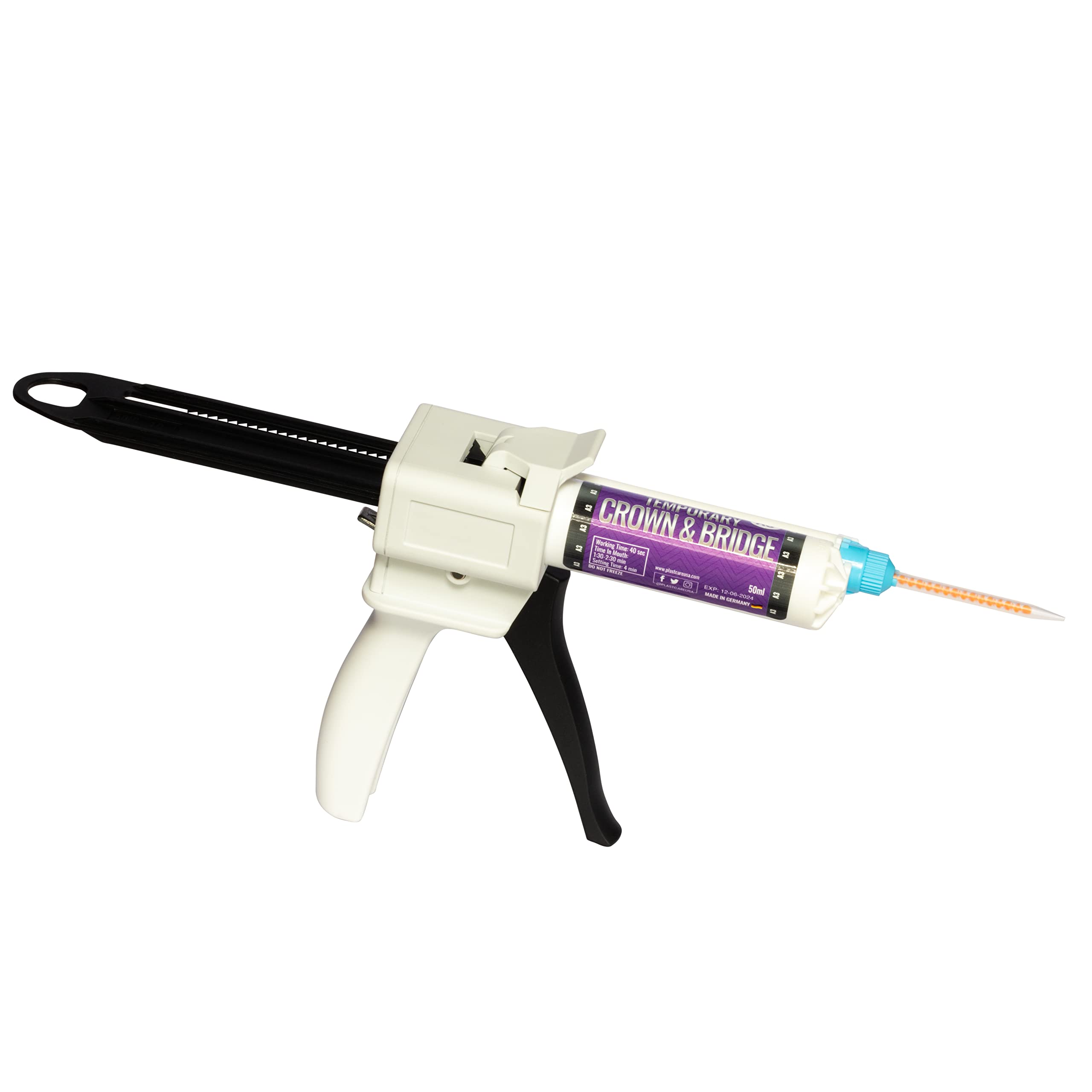 Dental Temporary Crown & Bridge 10:1 (Shade A3) Material Dental (1 Cartridge)