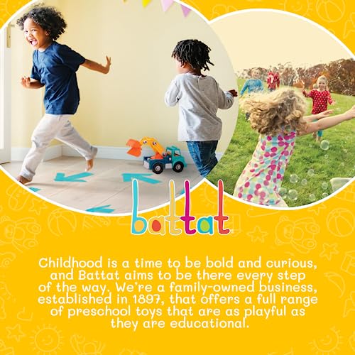 Battat β Wooden Activity Cube β Discover Farm Animals Activity Center for Kids 1 year +, Standard