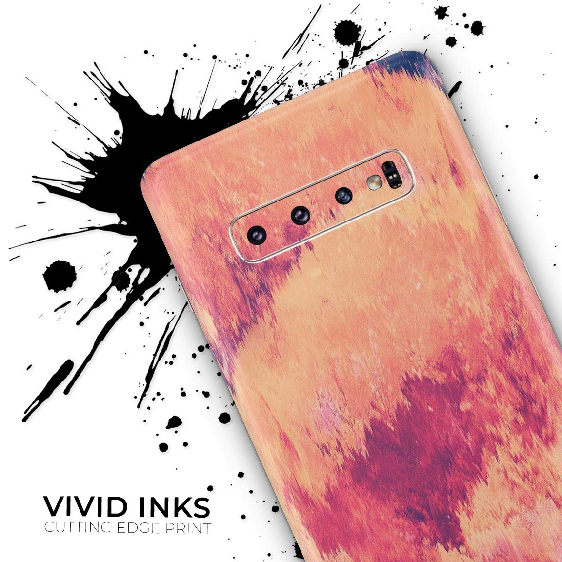 DesignSkinz Liquid Abstract Paint Remix V82 Protective Vinyl Decal Wrap Skin Cover Compatible with The Samsung Galaxy S20 (Screen Trim & Back Glass Skin)
