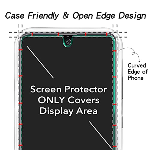 KATIN [2-Pack] Screen Protector For Samsung Galaxy A71 5G, Galaxy A71 5G UW, Galaxy A71 4G Tempered Glass, Anti Scratch, Bubble Free, Support Fingerprint Scan, Easy to Install, Case Friendly