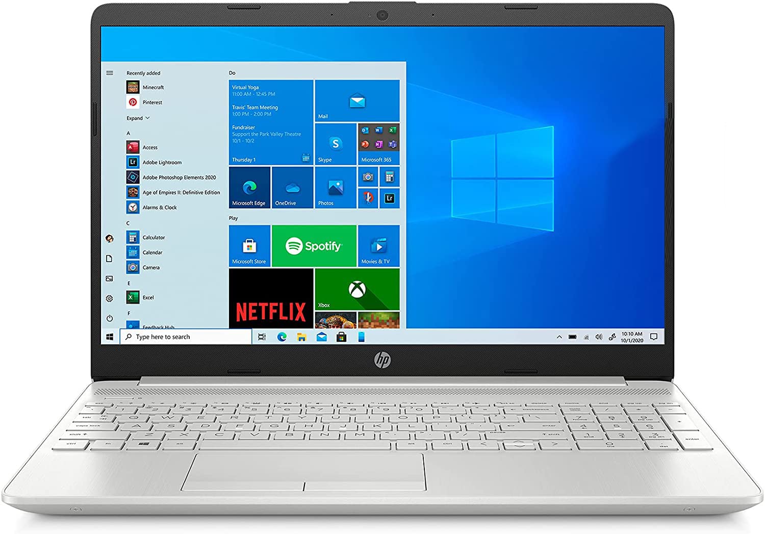 HP 15.6" Full HD Diagonal Laptop, Intel Core i5-1135G7 Processor, 8GB DDR4, 512GB SSD, 802.11ac, Bluetooth 4.2, HDMI, Windows 10, W/Valinor Accessories