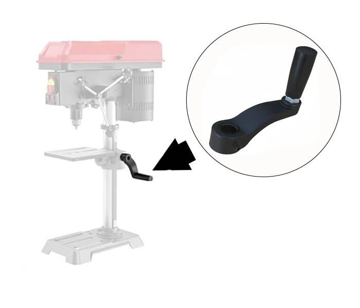 10601009A1 Drill Press Crank Handle, Replacement 514007742 For Sears Craftsman Machines,Replace Most Desktop Drilling Raise Lower Handle 360° Free Rotation Part