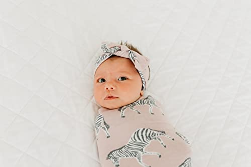 Copper Pearl Large Premium Knit Baby Swaddle Receiving Blanket Zella