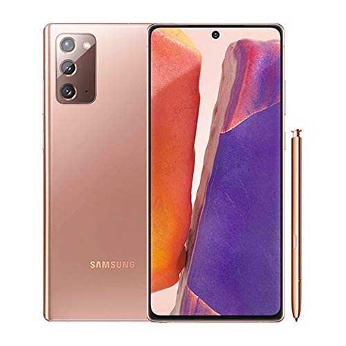 Samsung Galaxy Note 20 N980F/DS, 4G LTE, International Version (No US Warranty), 256GB, Mystic Bronze - GSM Unlocked