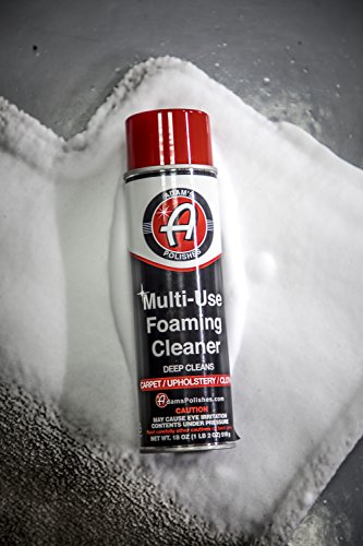 Adam's Polishes Multi-Use Foaming Cleaner - Foaming Formula for Simple and Fast Cleaning - Safe on Carpet, Cloth, and Velour (18 oz)