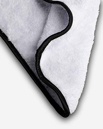 Adam's Single Soft Microfiber Towel - Soft Enough for Even The Most Delicate Finishes - Buff Away Polishes & Car Wax with Ease (12 Pack)