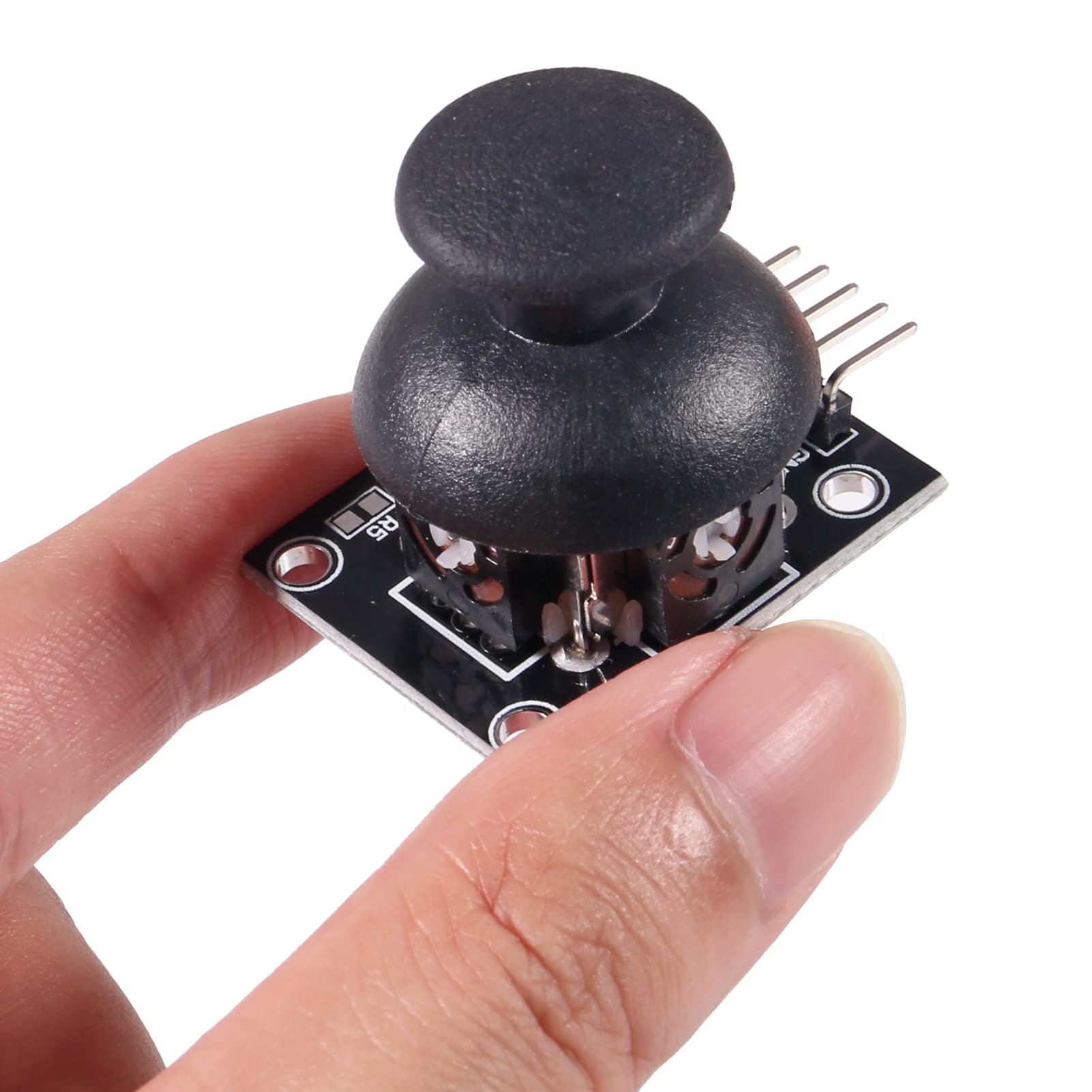 10Pcs Game Joystick Breakout Module Game Controller Sensor JoyStick Breakout Shield for PS2 Module XY Dual-axis Module Replacement Joystick Analog Thumb Stick