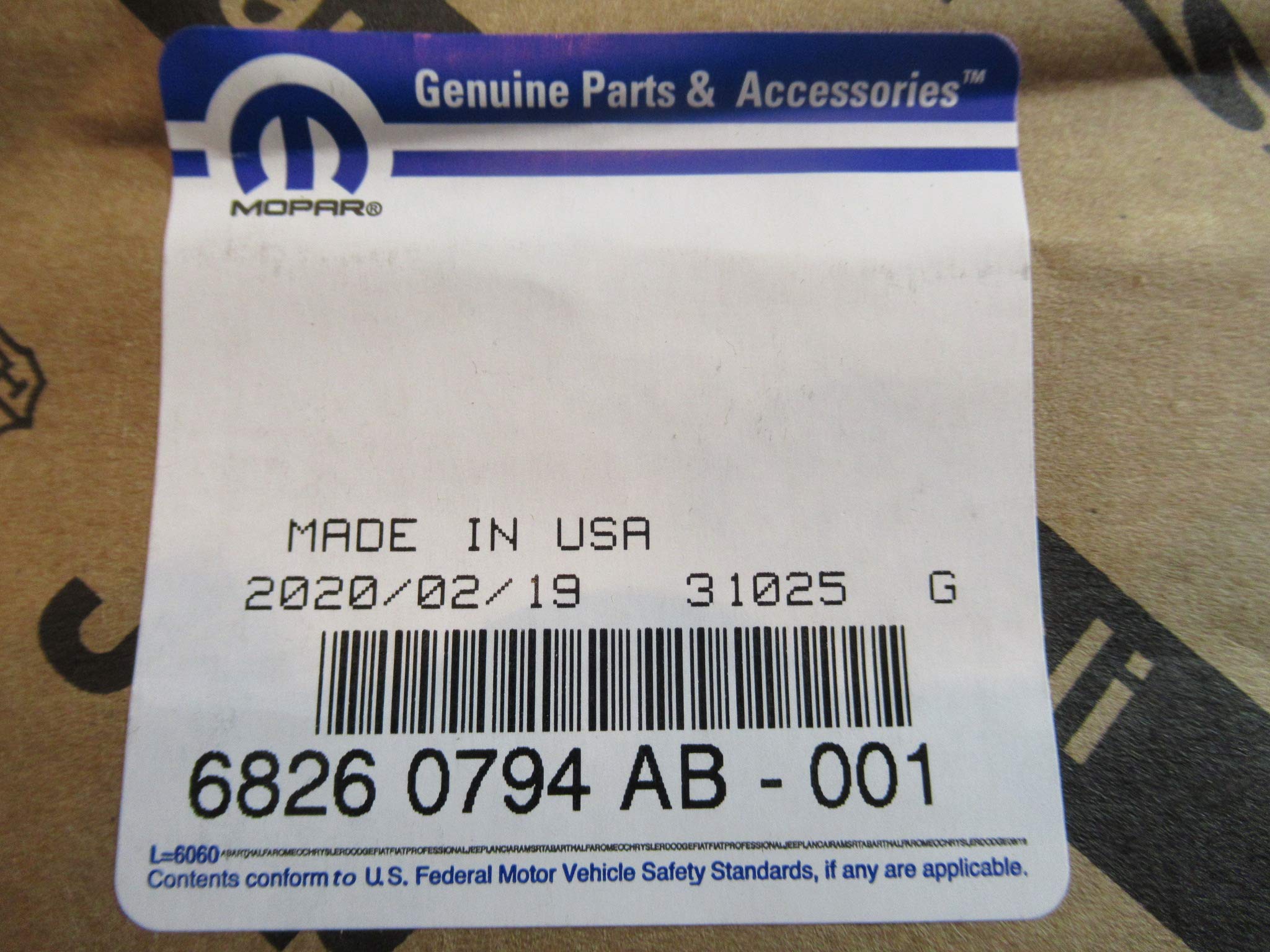 2015-2019 Dodge Challenger 392 HEMI Shaker Hood Scoop Nameplates (2) Mopar OEM