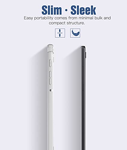TiMOVO Clear Case for Samsung Galaxy Tab A7 Lite 8.7 2021 (SM-T220/T225/T227), Shockproof Drop Protection Slim Lightweight TPU Transparent Back Cover Shell for Galaxy Tab A7 Lite 8.7 2021 Tablet