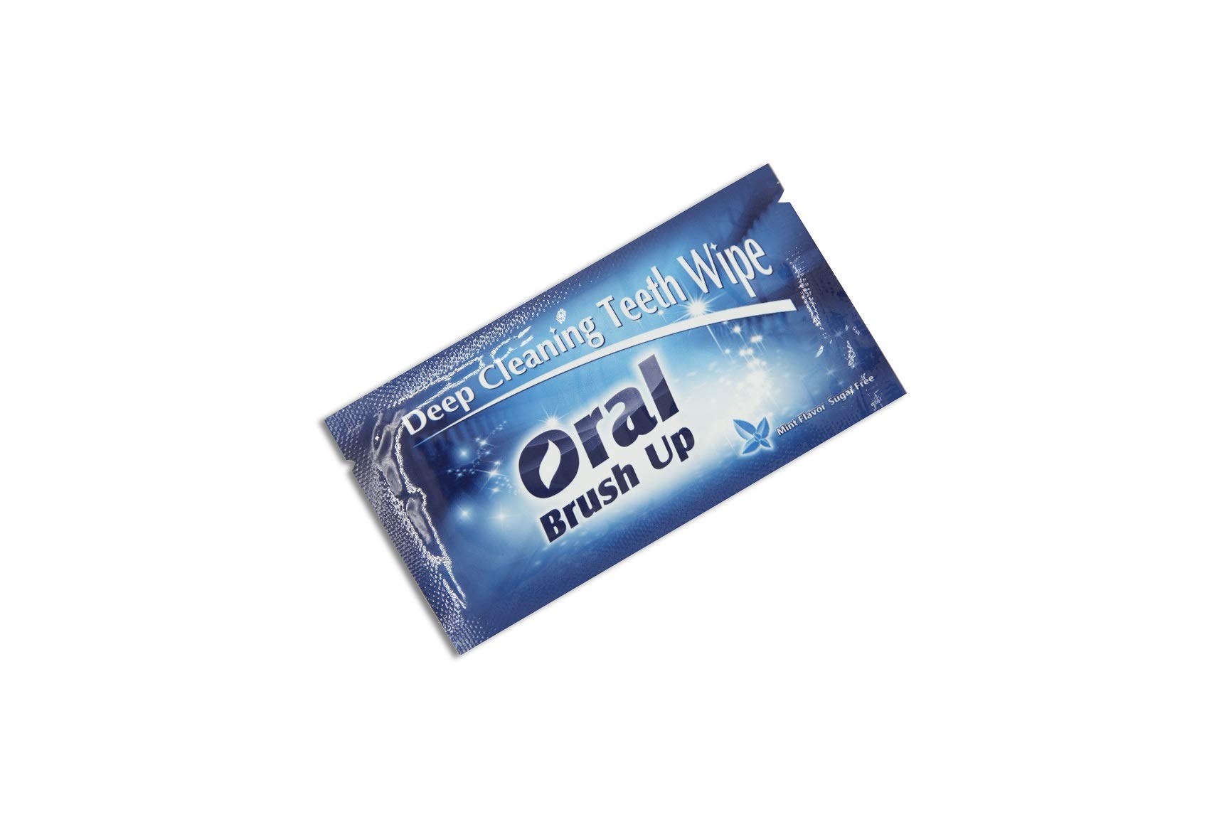 Oral Brush-Up Packets Deep Cleaning Teeth Wipe Daily Routine To Keep Your Teeth Clean & White At Home, Office or While Traveling (24 Pack)