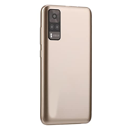 Android Unlocked Cell Phones, Y53S 5.45in FHD Screen Dual SIM Face Unlocked Mobile Phone, 2GB RAM 32GB ROM Ultra Thin Smartphone, 128G Expansion, 2800mAh, Dual Camera, Bluetooth(Gold)