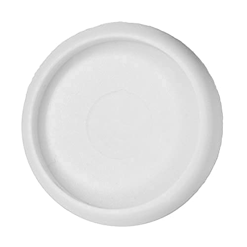 Hidden Gem Discbound Notebook Discs, 11 Plastic Pieces White 1-inch/24mm