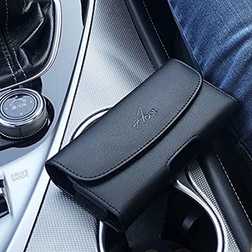 AGOZ Cell Phone Case for Samsung Galaxy Note 20, Note 10+, Note 9, S23 Ultra, S22 Ultra, S22+, S21+, S20+, S20 Ultra, S10+,A32 A42 A12 A13 A14 A02s A03s Belt Clip Leather Holster (Fit with SLIM Cover)
