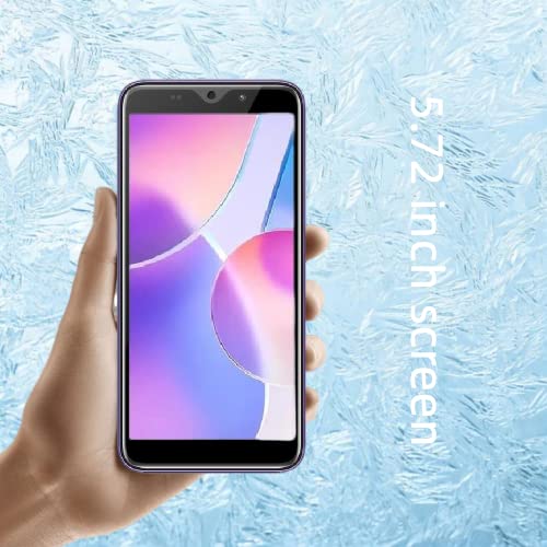 aderroo Smartphone,N93, Unlocked Cell Phone, 5.72-inch Full-Screen,Front and Rear Cameras,1GB RAM, 8GB ROM,Only Supports Dual SIM Card Frequency Band of 3GWCDMA:850/2100MHZ(Black)