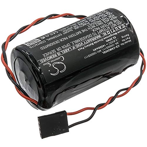 Estry 3.6V Battery Replacement for Cameron Nuflo MC-II Plus MC-III Plus Flow Analyzers MC-III Plus EXP Flow Analyzer MC-II Plus EXP 9A-100005111 LS33600-CN1 MV-100005111 14500mAh