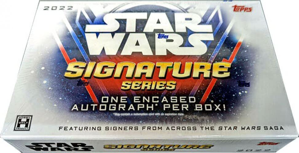 2022 Topps Star Wars Signature Series Hobby Box: 1 Random Autographed Card per Box