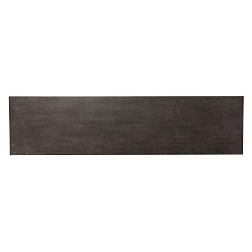 SEI Furniture Brenting w/Storage Media Stand, Graywashed