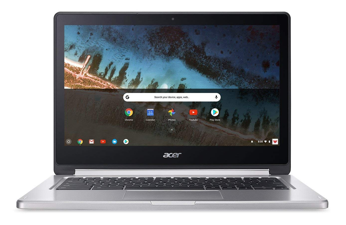 Acer Chromebook R 13 Convertible CB5-312T-K40U, 13.3-inch Full HD IPS Touch, MediaTek MT8173C, 4GB LPDDR3, 64GB eMMC