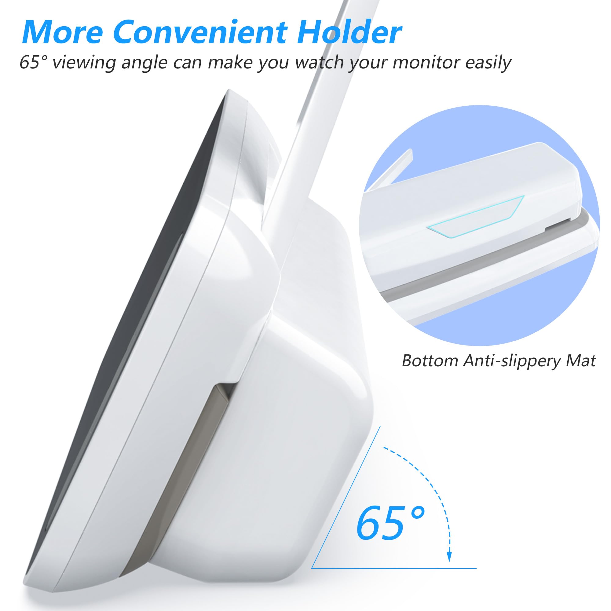 10000mAh Replacement Battery Mount Holder for Infant Optics DXR-8 PRO Monitor