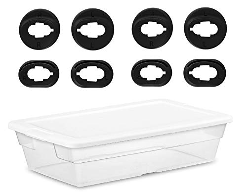 JNSA 8 PCS Silicone Ear Tips Ear Cushion Ear Gel Compatible with Galaxy Buds Live, S/L 4 Pairs Ear Adapter Eartips Replacement for Galaxy Buds Live,Black