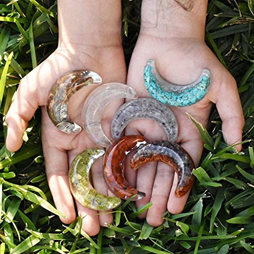 2Pcs Silicone Ice Cube Tray Mold Moon Chocolate Moulds Baking Tool Ice Making Mold for Kids Party Soap Mold Jewelry Kit