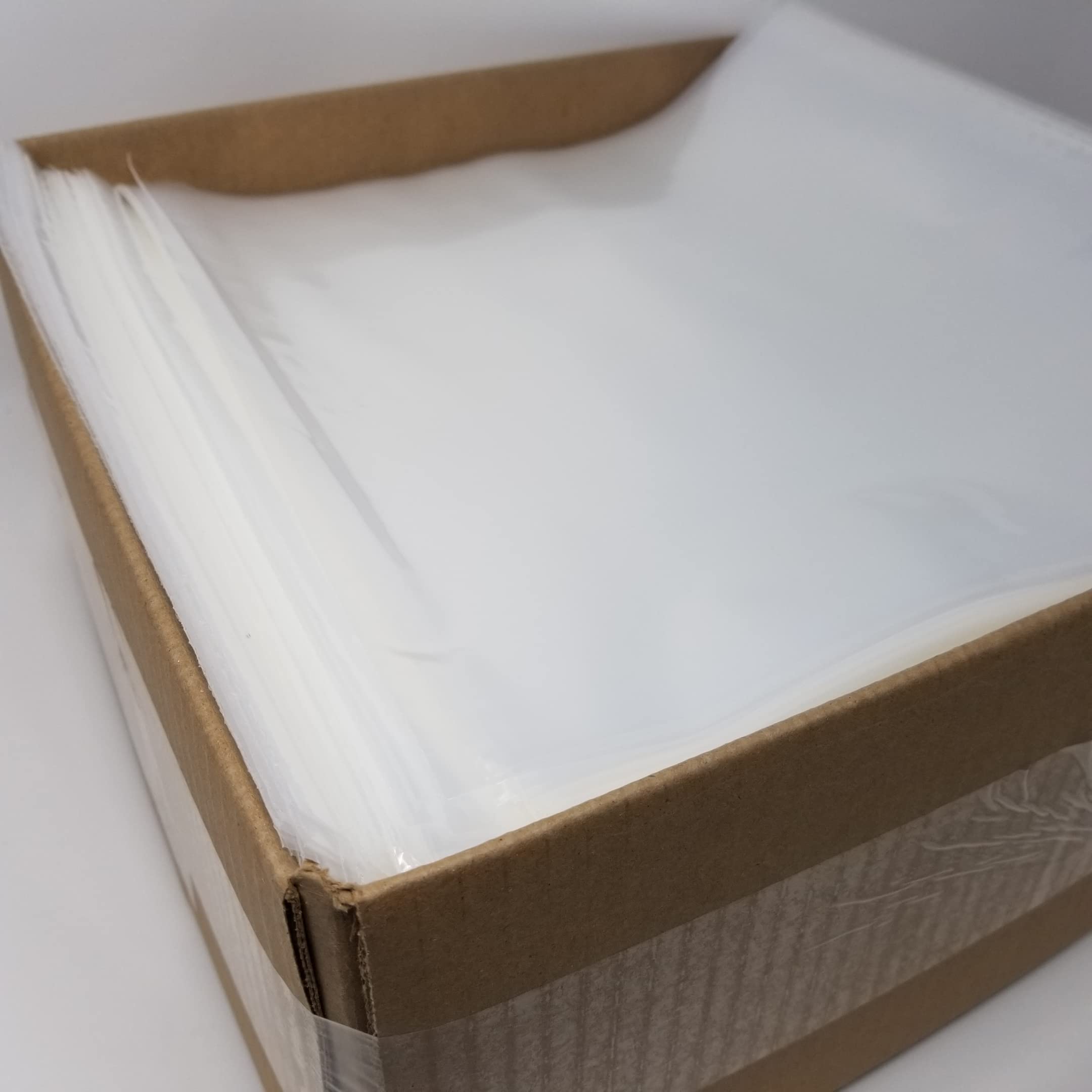 17 LP Outer Sleeves - Loose Fit 4mil Polyethylene - Thick Strong Plastic for Current 2LP Gatefold 33rpm Vinyl Record Albums (+1 Free Dj Sticker)