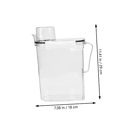 2pcs laundry storage box scent booster beads dispenser scent boosters laundry containers for soap dispensers Liquid Sub Bucket storage barrel with cover plastic