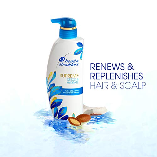 Head & Shoulders Detox & Hydrate Shampoo, 11.8 Fl Oz