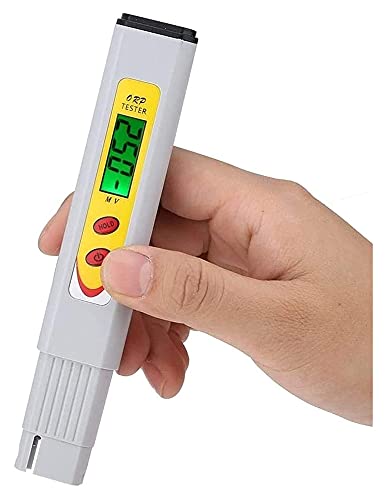 YUESFZ Precise Pen Type Redox Meter Portable ORP Tester Instant Digital Water Quality Tester for Aquarium, Hydroponics, Spa, Swimming Pool Practical Water Quality Detector