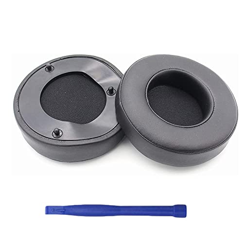Adhiper Thresher Ear Pads Replacement Earpads Ear Cushion Compatible with Razer Thresher Ultimate Dolby 7.1 Surround Sound Gaming Headphones (Black)