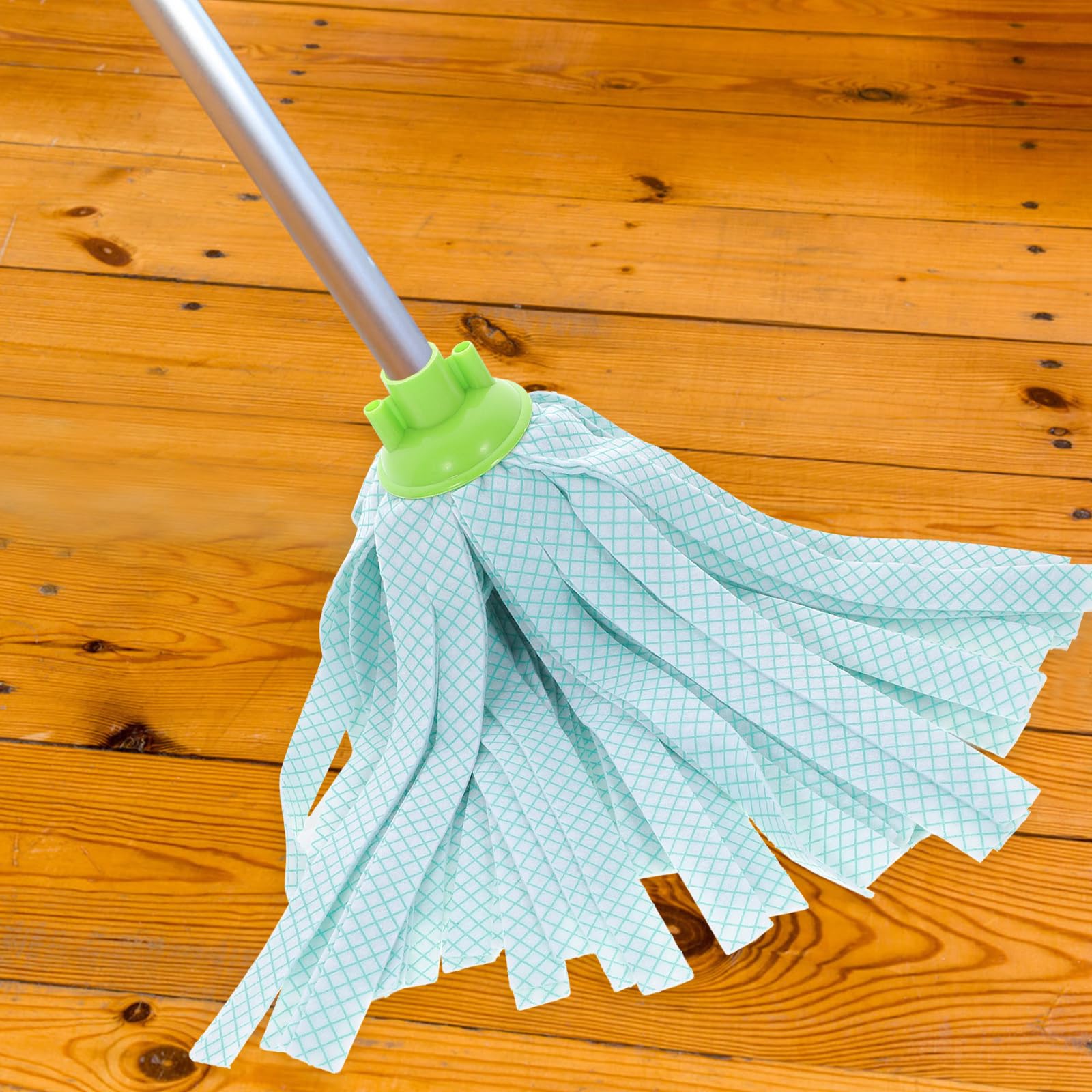 2Pcs Mop Head Replacement | Absorbent Microfiber | Self Wringing Mop | Best Mop Refill General Cleaning Mop Heavy Duty Commercial Replacement(Random Color)