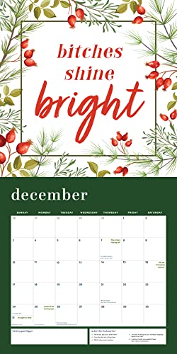 2023 She Believed She Could So She F*cking Did Wall Calendar: Get Sh*t Done & Keep Persisting (Inspiring Monthly Calendar, White Elephant Gag Gift)