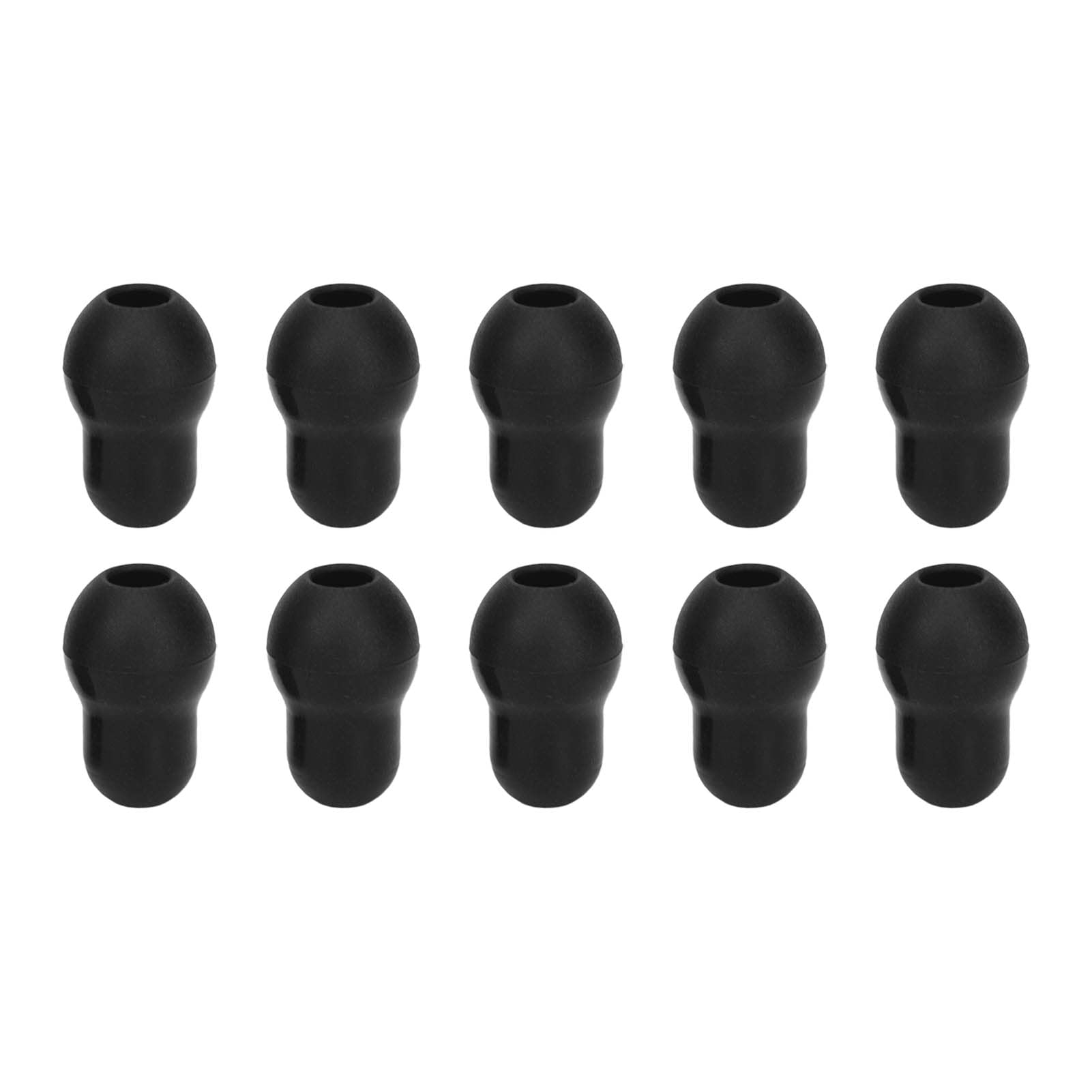 10pcs Universal Replacement Ear Tips for Stethoscope, Comfortable Soft Silicone Stethoscope Spare Parts Kit, 2.5mm Silicone Stethoscope Earplugs for 5mm Ear Hooks