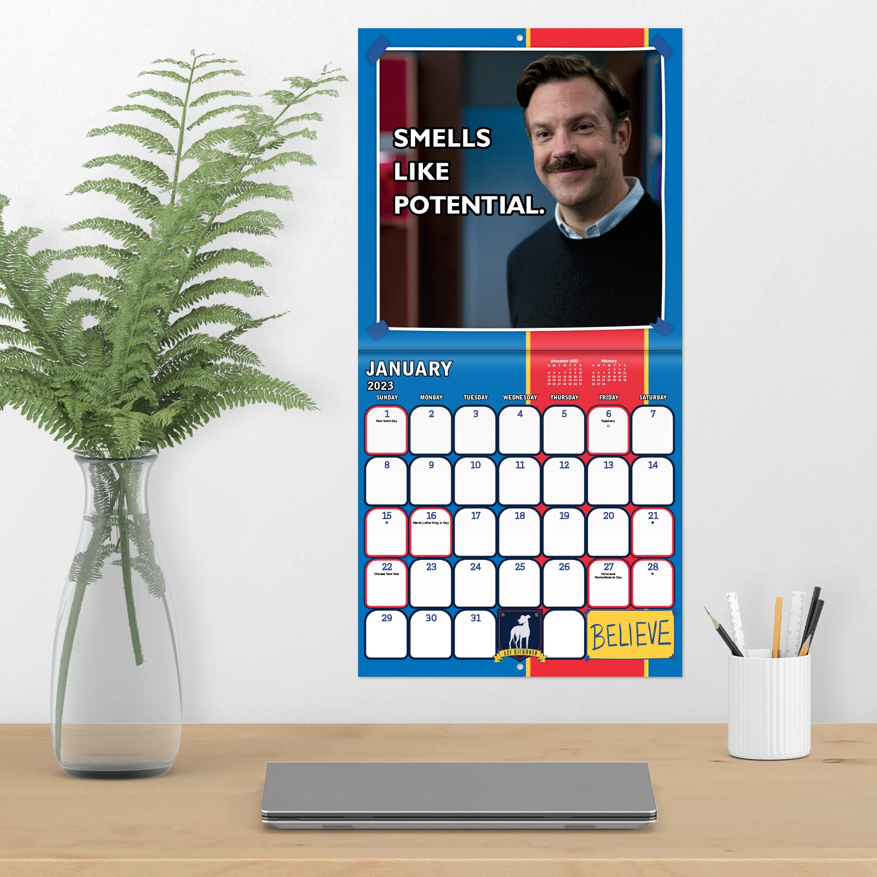 2023 Ted Lasso Wall Calendar