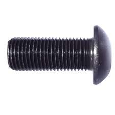 3/8"-24 x 1-1/2" Button Head Socket Cap Screw, Allen Socket Drive, Black Oxide, Alloy Steel, Full Thread - Quantity 10 - by Fastener Depot, LLC